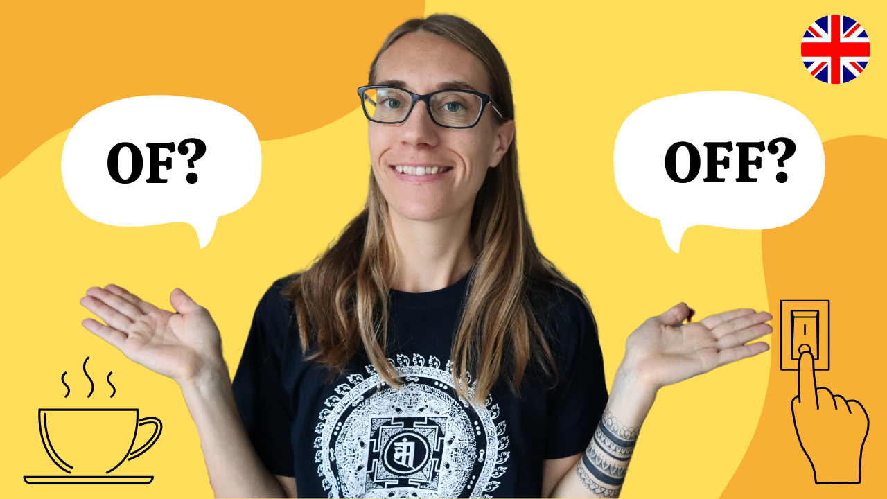 Anglické předložky OF a OFF | English Hacker | Stream