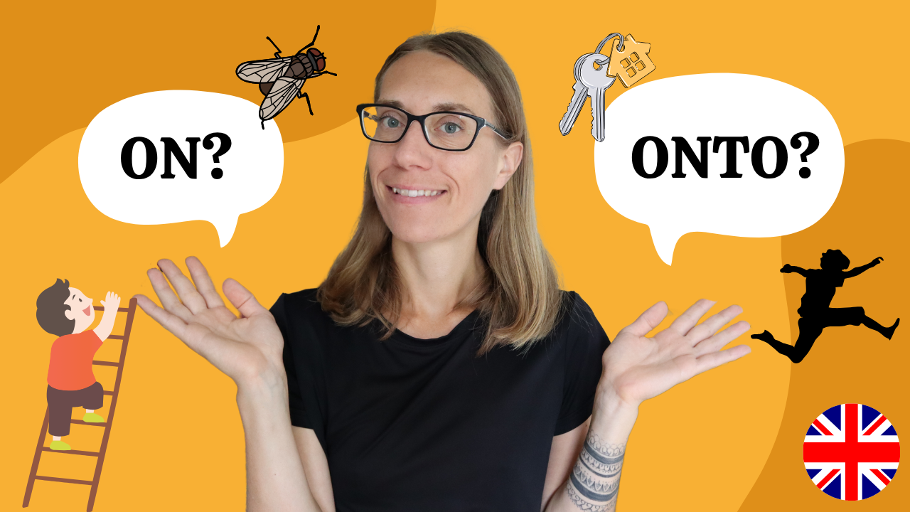 Předložky on a onto v angličtině online | English Hacker | Stream